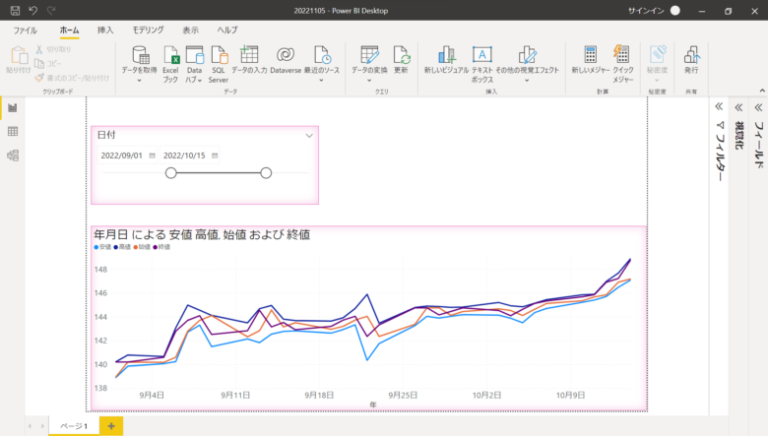 Power BI スライサーの基本的な設定 | motoblog